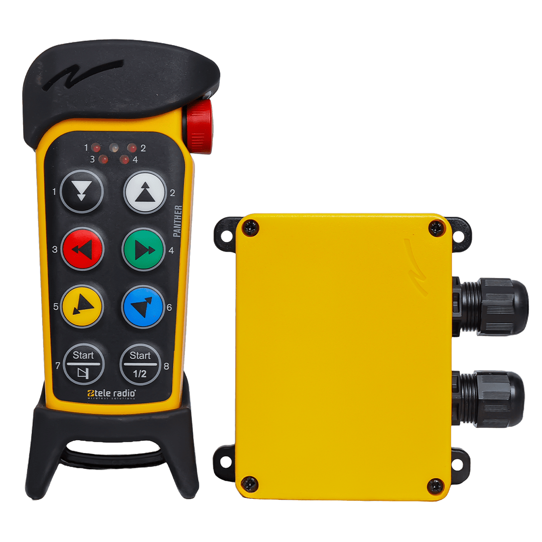 Radio Remote Control K2/TO – 6+2 Button Wireless Crane Remote | K2 Cranes