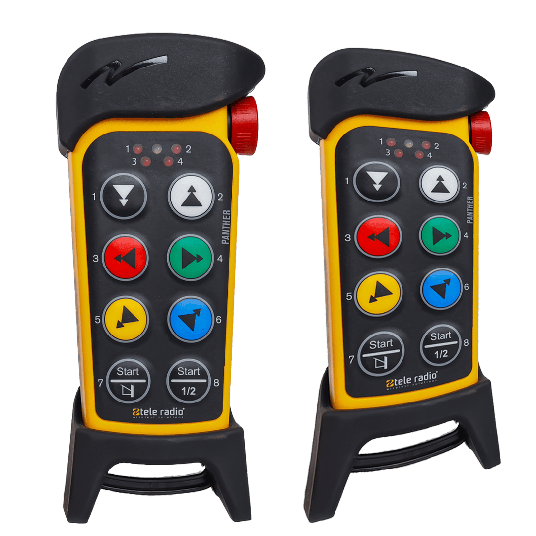 Radio Remote Control K2/TO – 6+2 Button Wireless Crane Remote | K2 Cranes