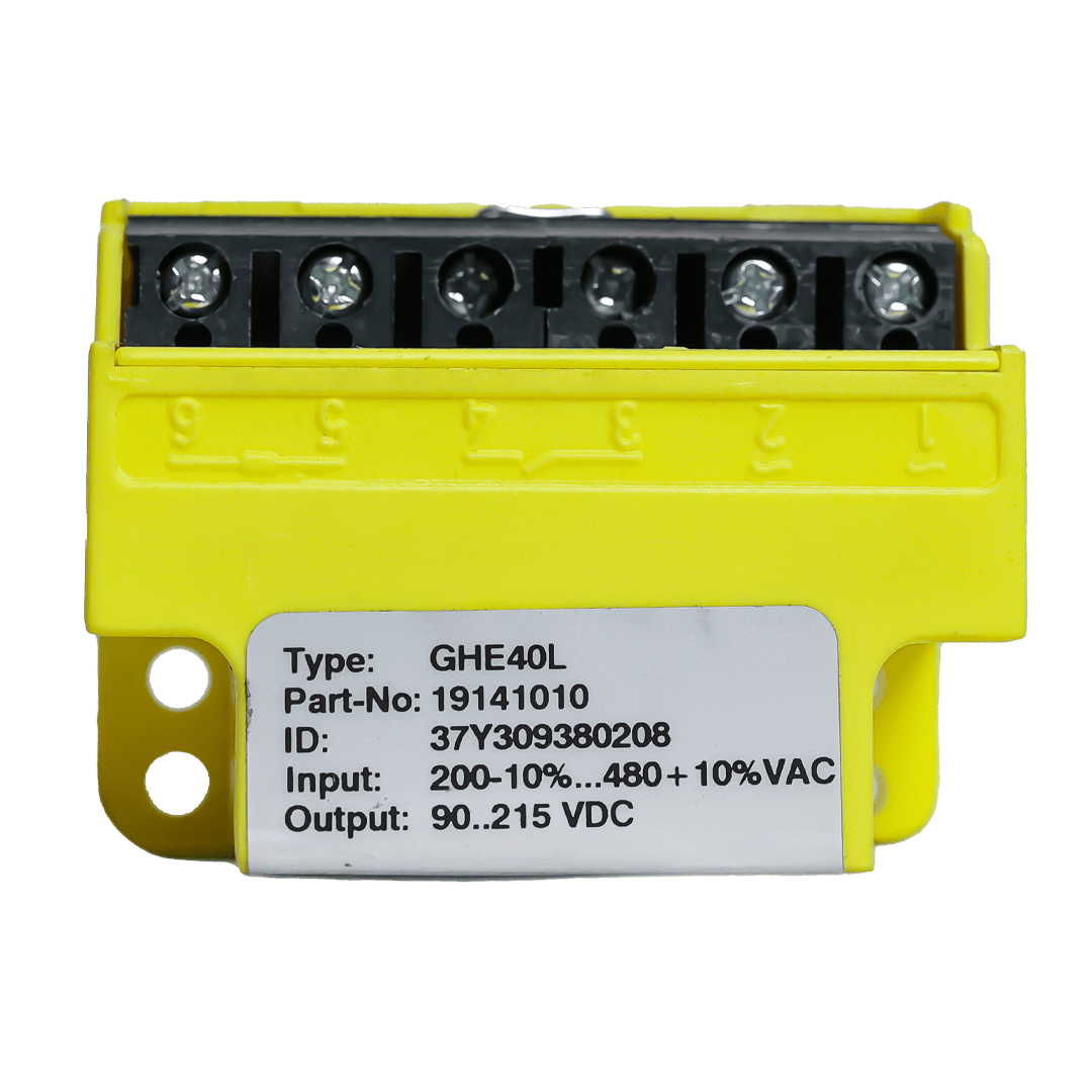 Brake Rectifier K2/NO – 415V AC Input to 190V DC Output | 2A